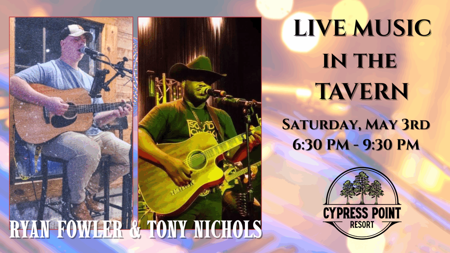 Ryan Fowler & Tony Nichols - Cypress Point Resort